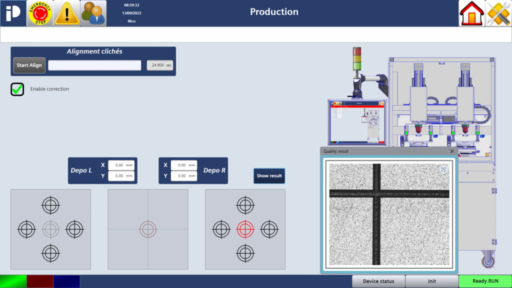 Smart pad printing machine with New patented technology!