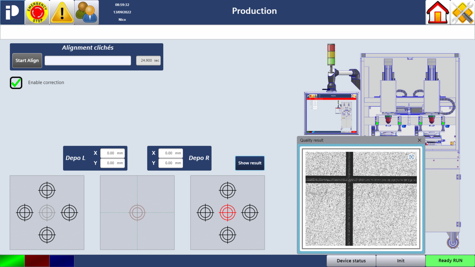 Smart pad printing machine with New patented technology!